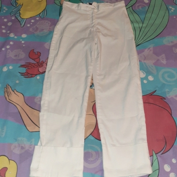 Vintage | Pants & Jumpsuits | 8s Btime White Capris Capri Pants Vintage ...